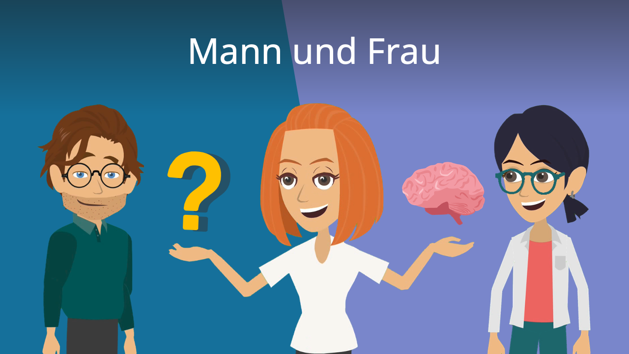 Mann und Frau • Unterschiede & Gemeinsamkeiten · [mit Video]