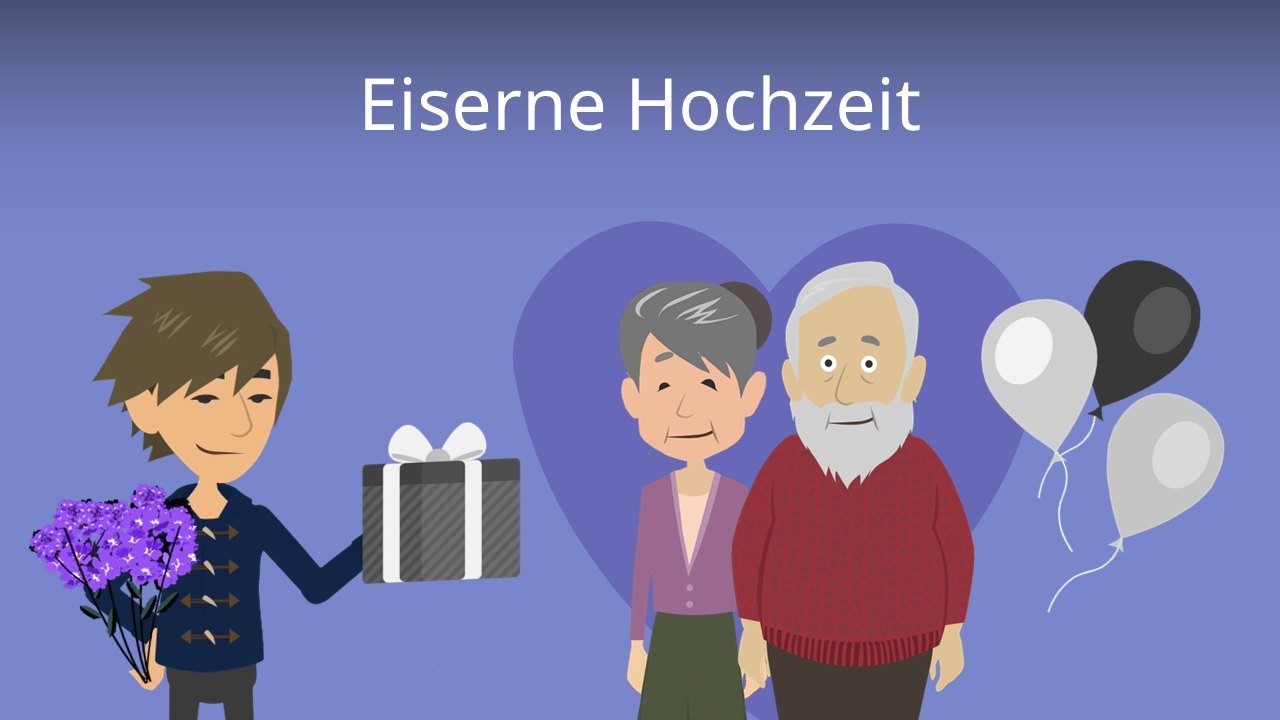 Eiserne Hochzeit • Traditionen, Sprüche · [mit Video]