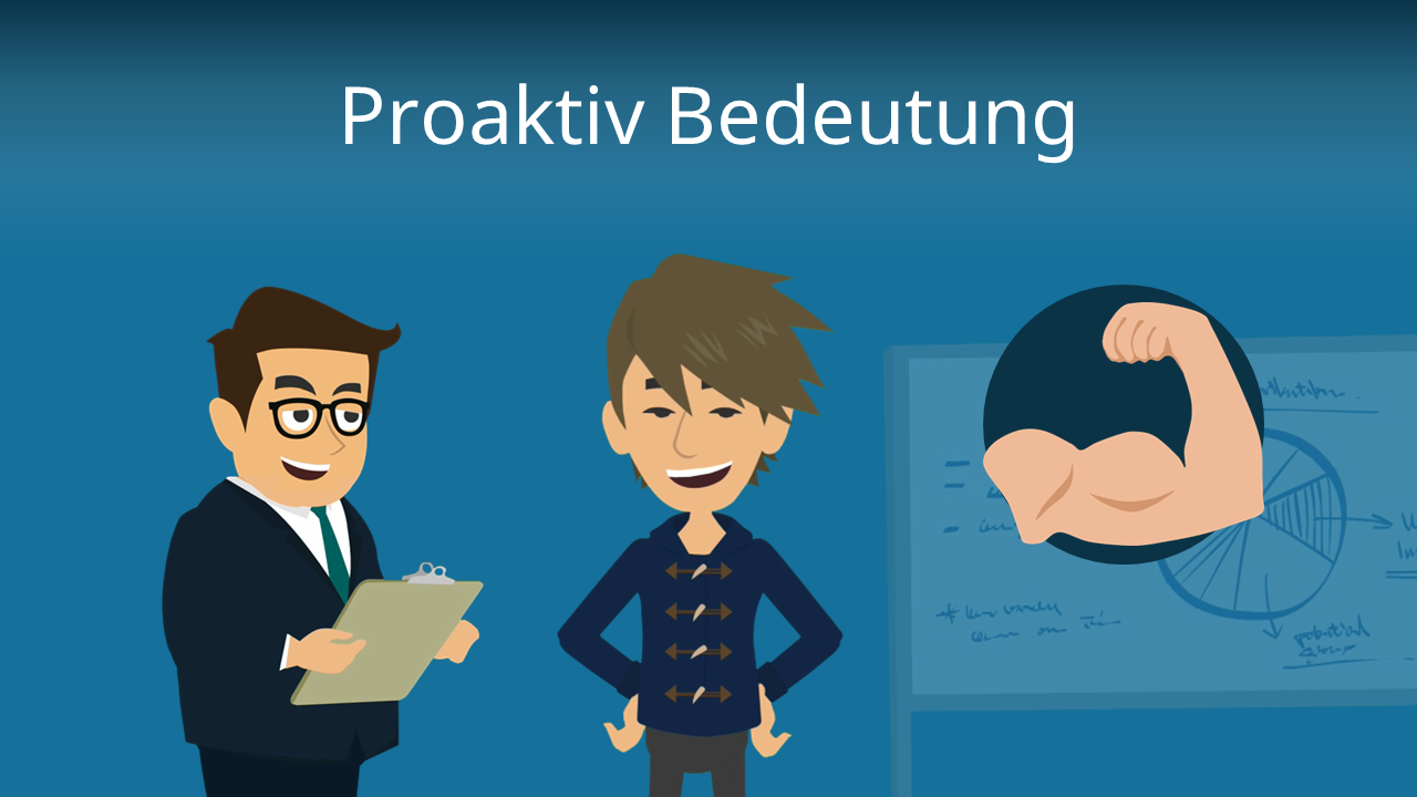 Proaktiv Bedeutung • einfach erklärt · [mit Video]