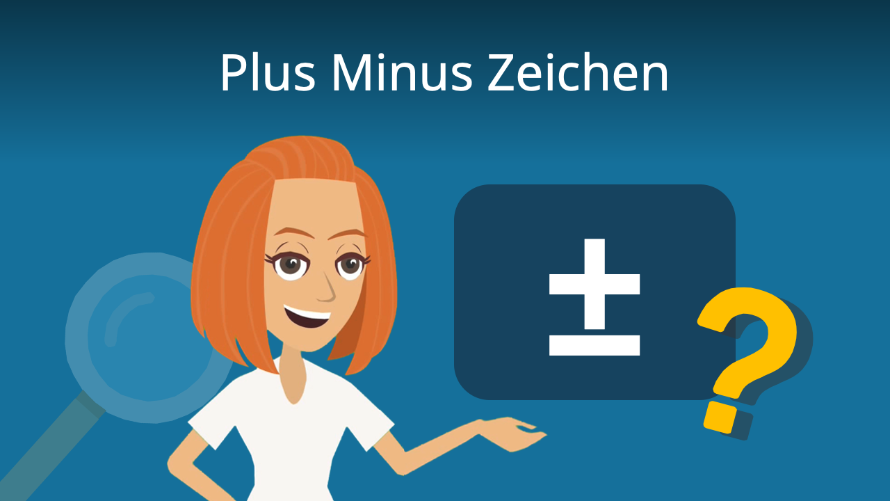 Plus Minus Zeichen ± • Windows, Mac und Word · [mit Video]
