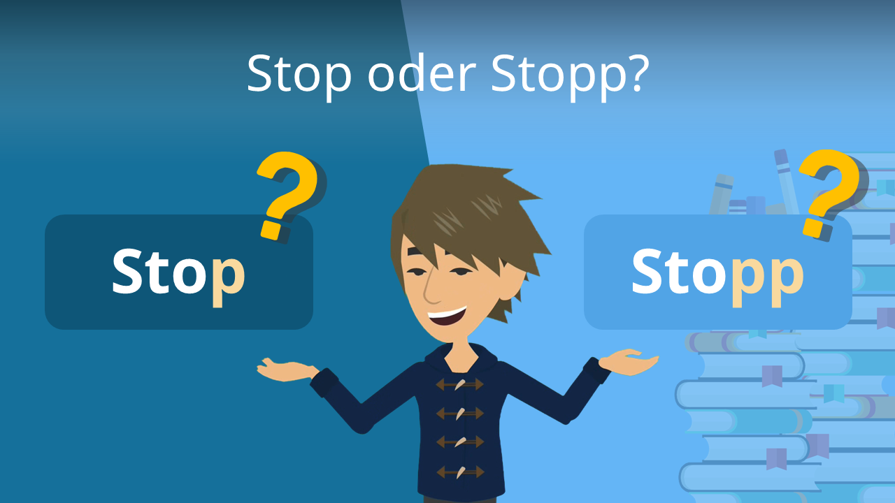 Stop oder Stopp? • richtige Schreibweise · [mit Video]
