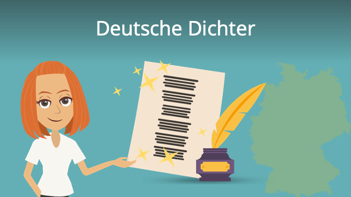 Deutsche Dichter • das sind die bekanntesten! · [mit Video]