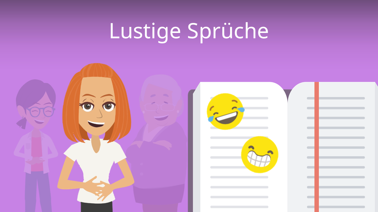 Lustige, witzige und sarkastische Sprüche · [mit Video]