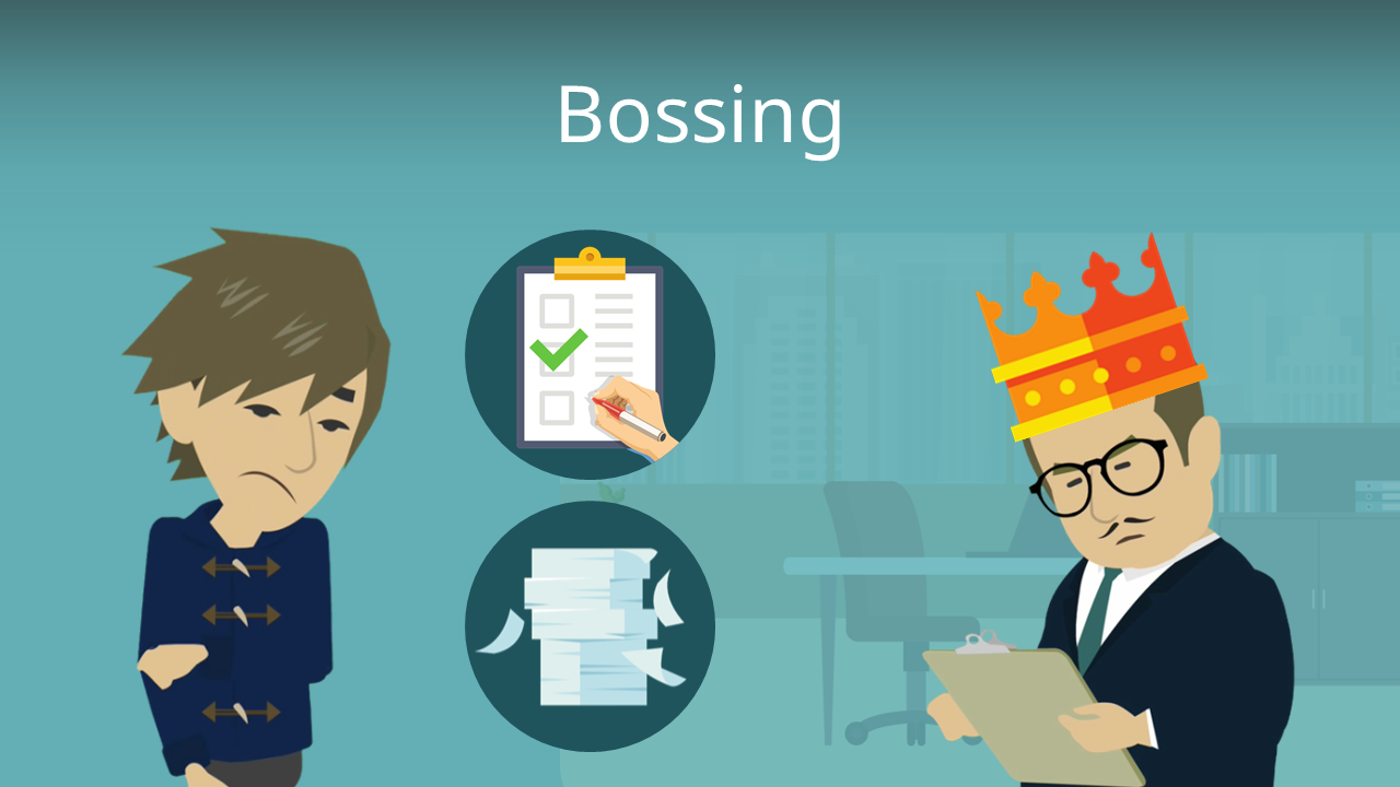 Bossing • Wie kann ich mich dagegen wehren? · [mit Video]