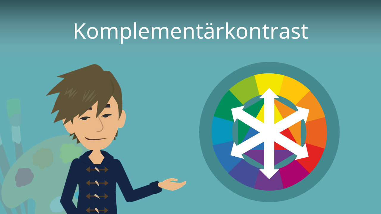 Komplementärkontrast • Erklärung & Beispiele · [mit Video]