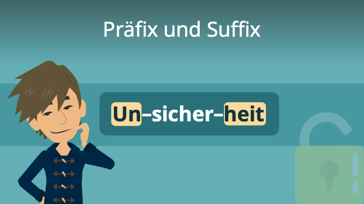 Präfix und Suffix • Vorsilben und Nachsilben erklärt · [mit Video]
