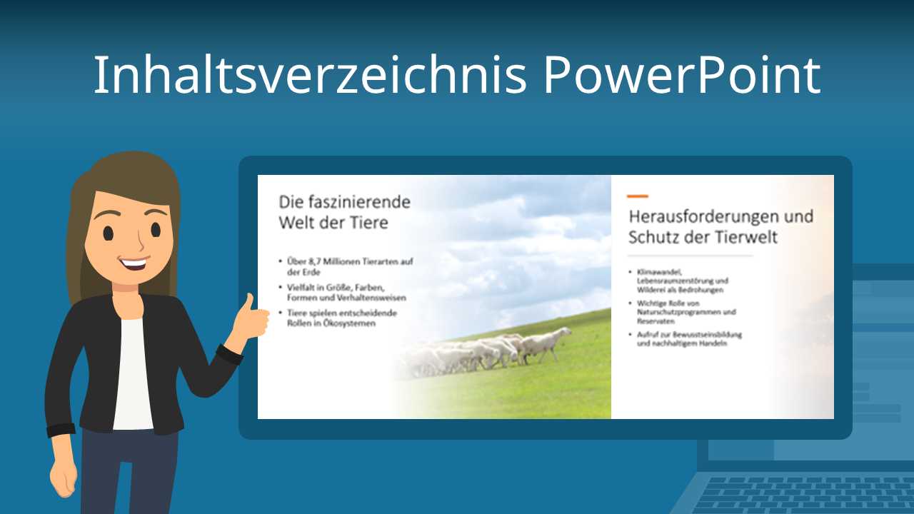 Inhaltsverzeichnis PowerPoint • Anleitung zum Erstellen · [mit Video]