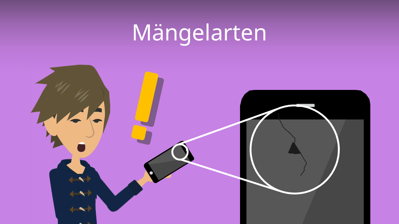 Mängelarten • Übersicht, Beispiele und Rechte · [mit Video]