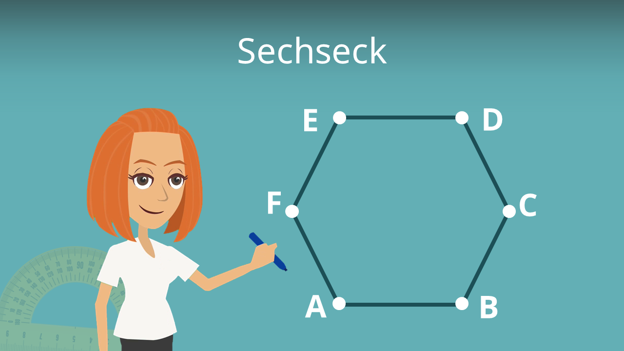 Sechseck • Alles zur geometrischen Form · [mit Video]