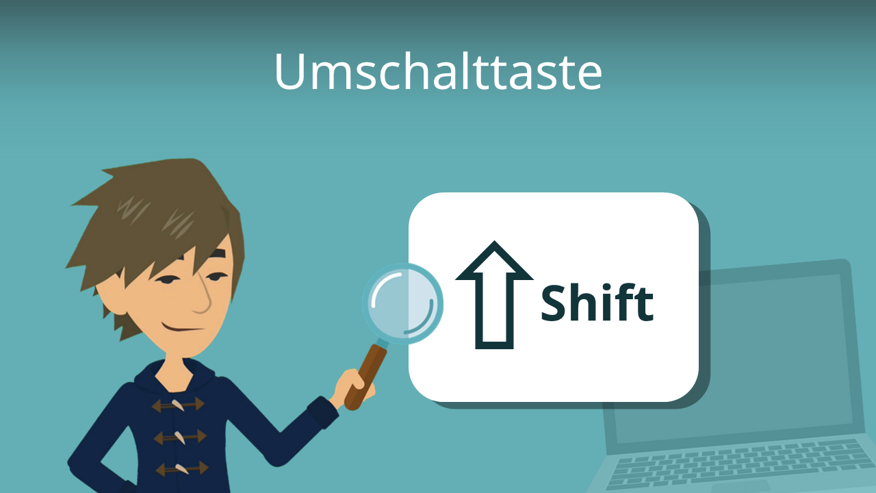 Was ist die Umschalttaste? • einfach erklärt · [mit Video]