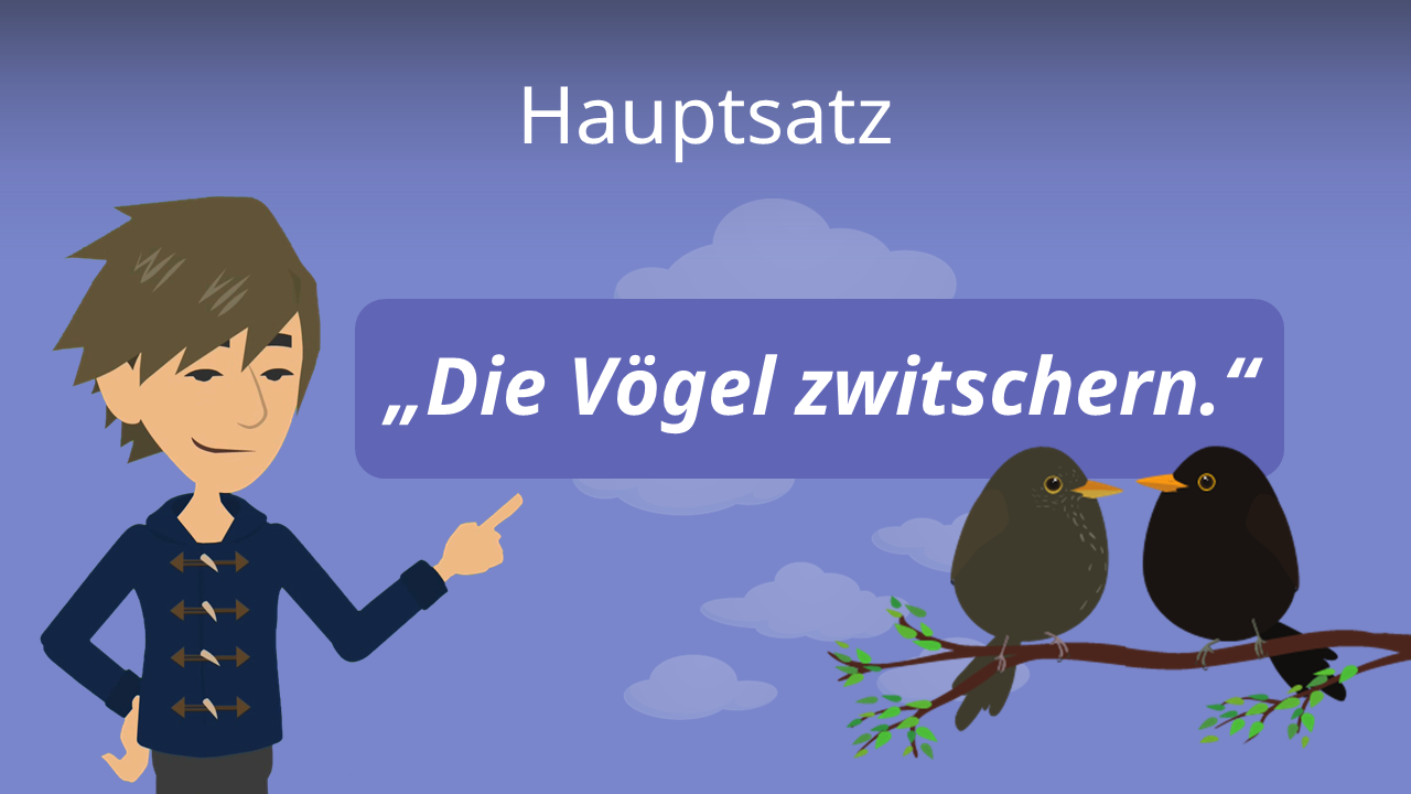 Hauptsatz • einfach erklärt · [mit Video]