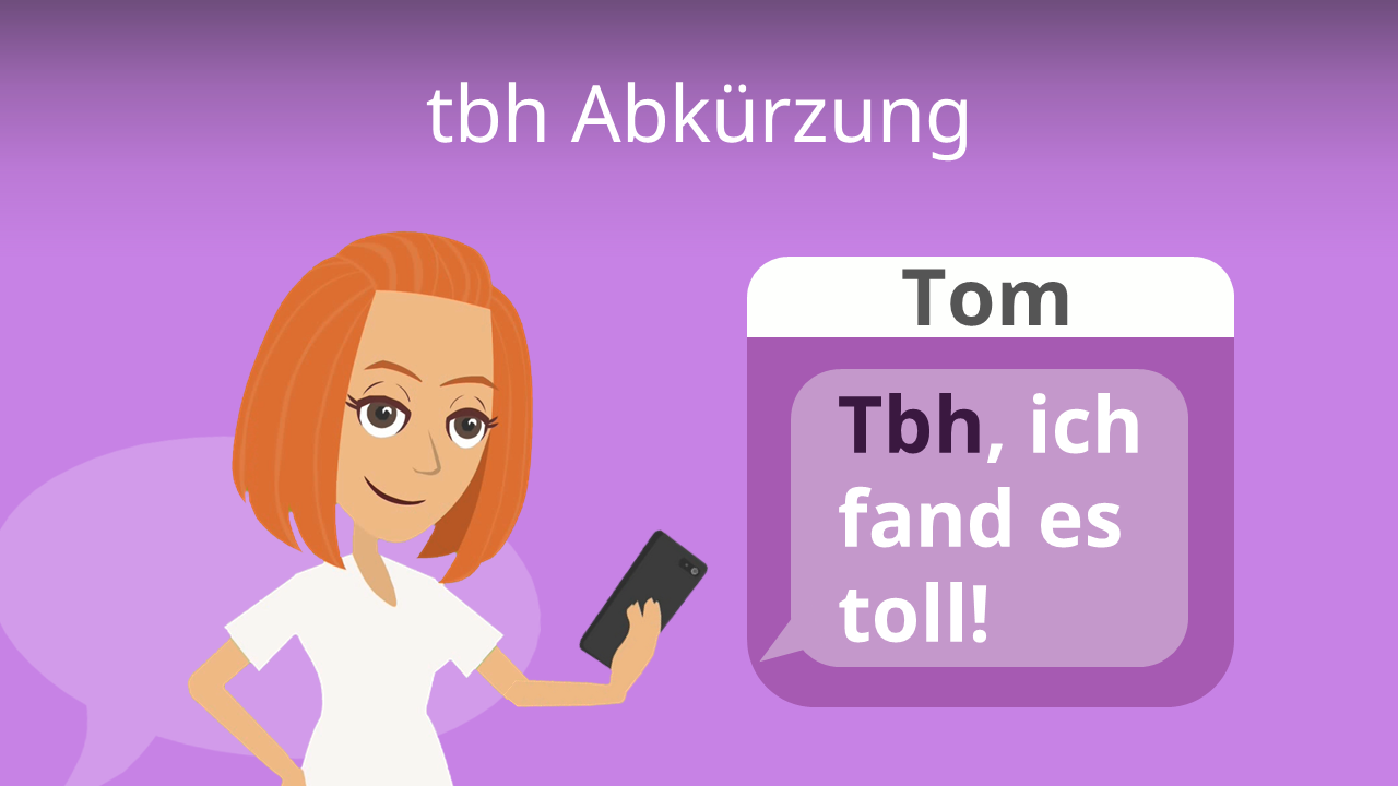 tbh Abkürzung • Bedeutung · [mit Video]