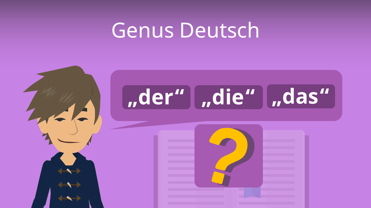 Genus Deutsch • einfach erklärt · [mit Video]