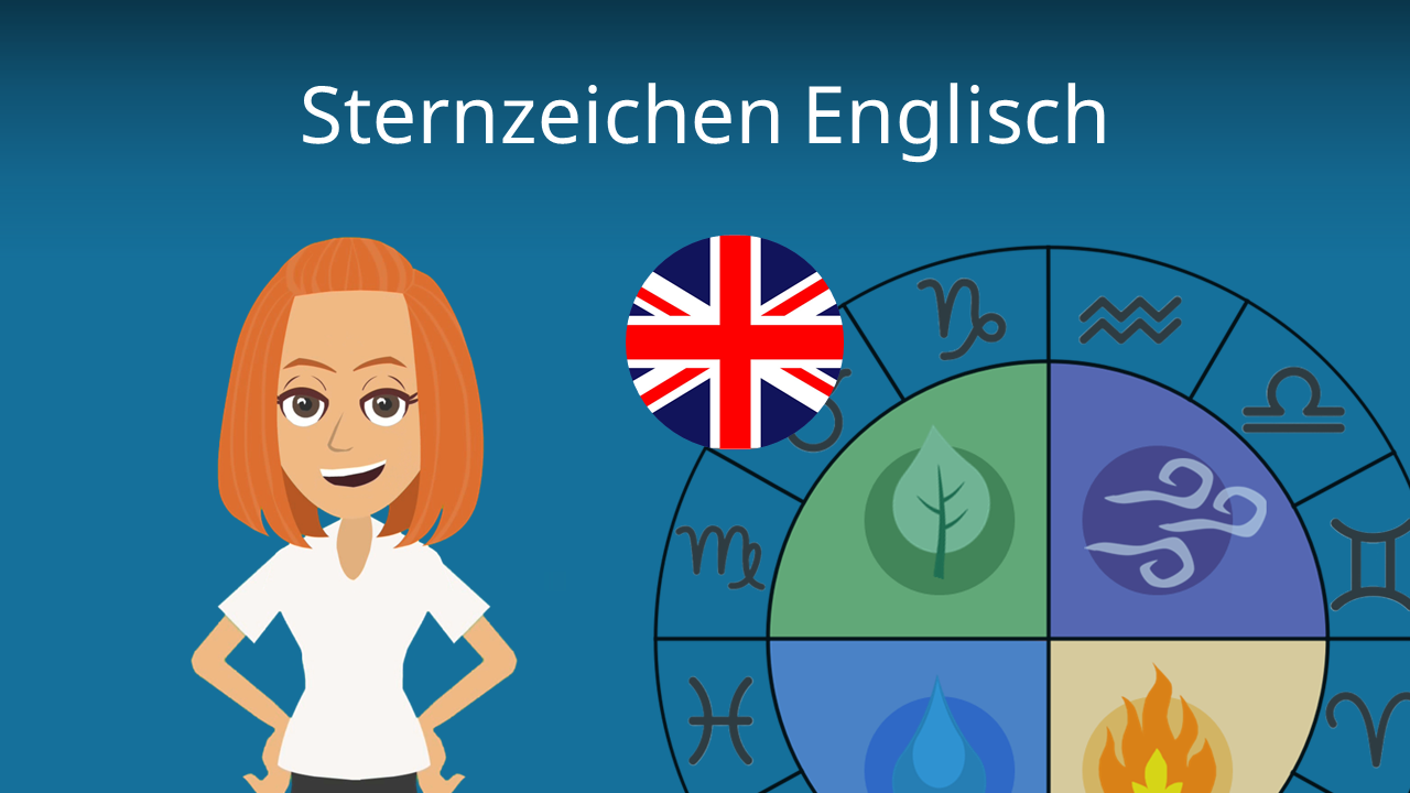 Sternzeichen Englisch • So heißt dein Sternzeichen auf Englisch · [mit ...