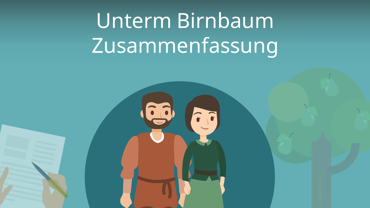Unterm Birnbaum - Zusammenfassung • Inhaltsangabe · [mit Video]