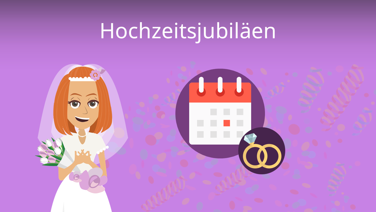 Verwunderlich Hochzeitsjahre Bedeutung Liste Ebenbild