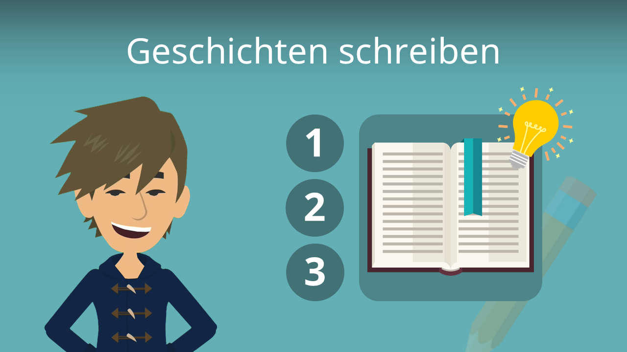 Geschichten schreiben • Aufbau und Tipps · [mit Video]