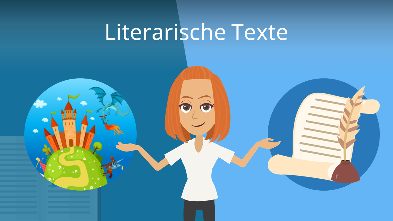 Literarische Texte • Einfach erklärt · [mit Video]