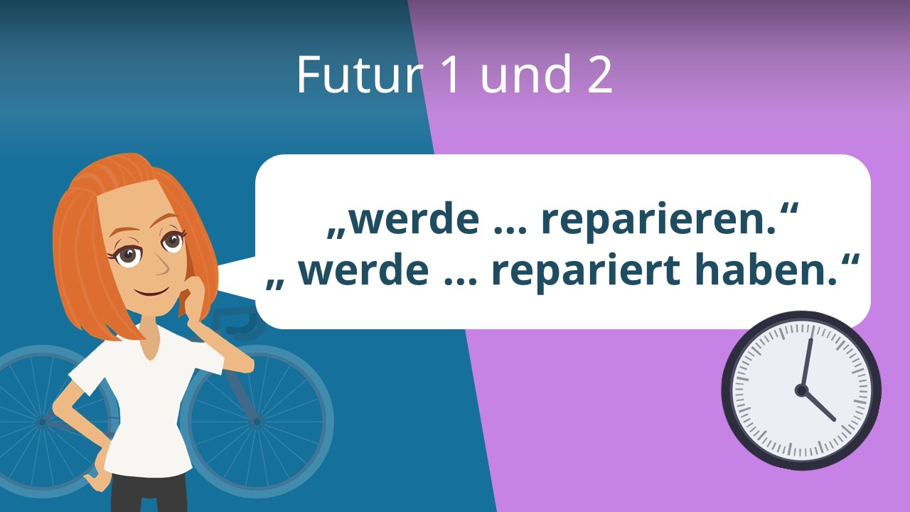 Futur 1 und 2 • Erklärung, Beispiele · [mit Video]