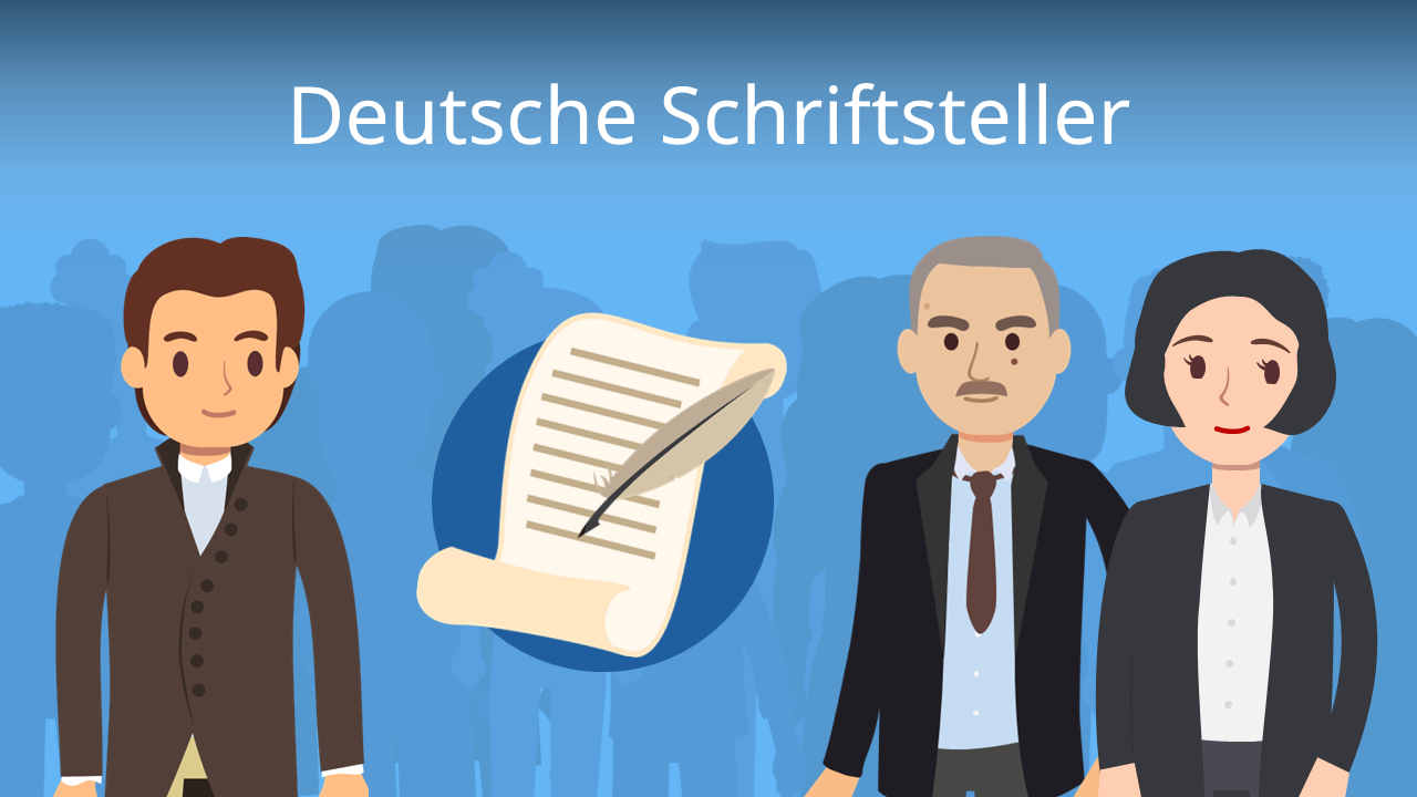 Deutsche Schriftsteller • Top 15 deutsche Autoren · [mit Video]
