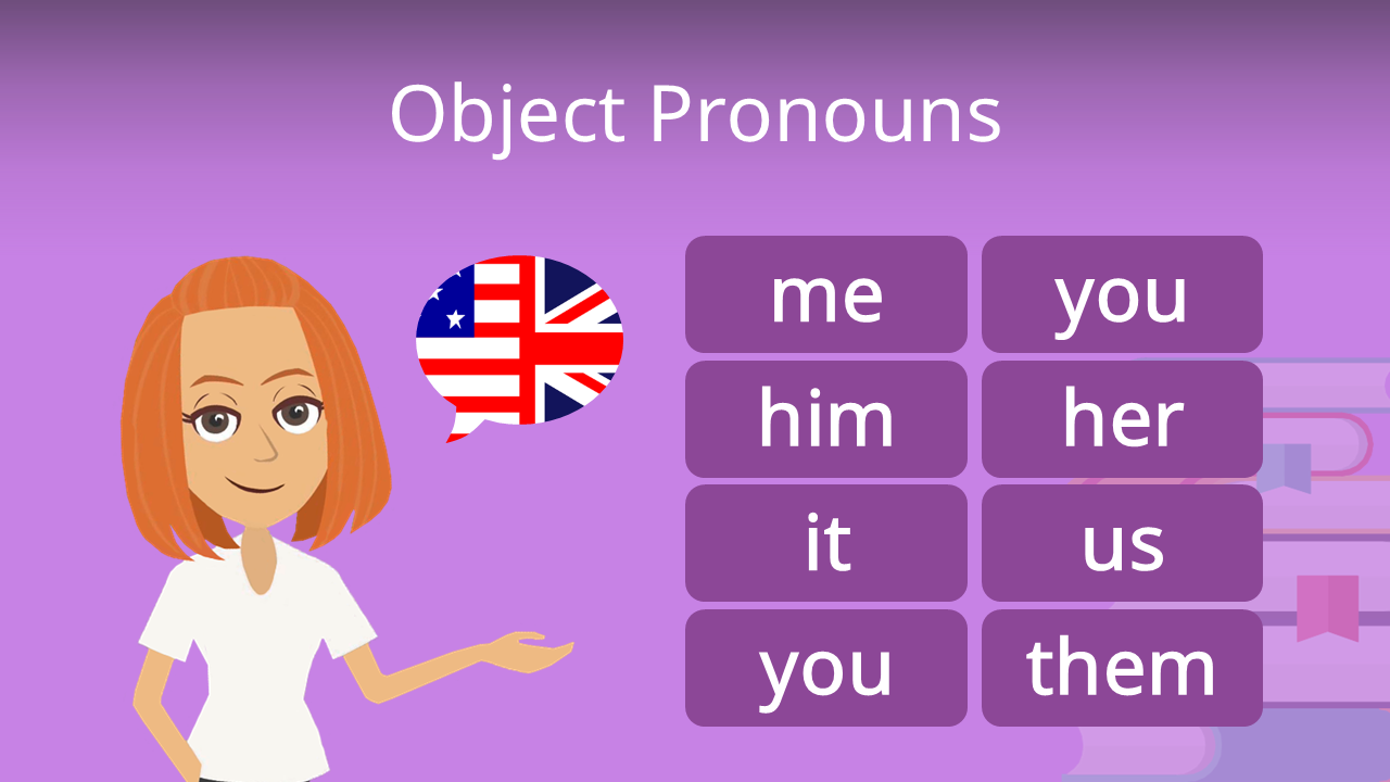 Object pronouns • Die englischen Objektpronomen · [mit Video]