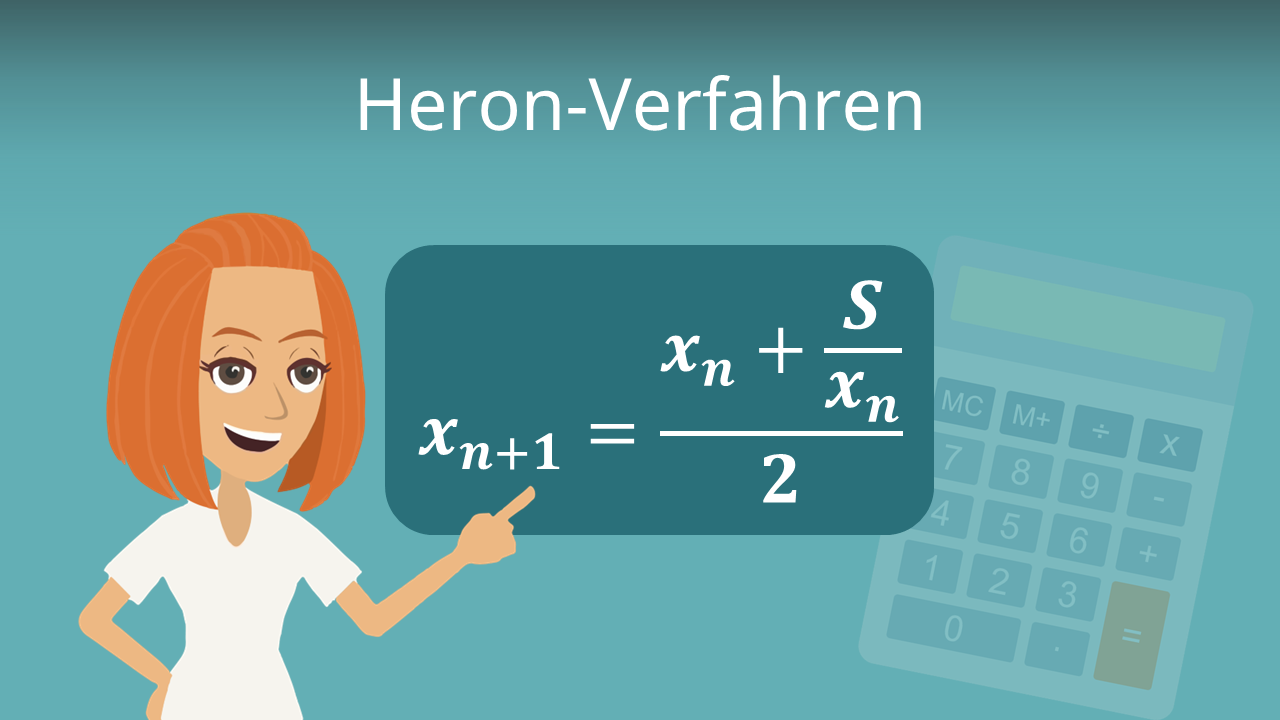Heron Verfahren • Erklärung und Beispiele · [mit Video]