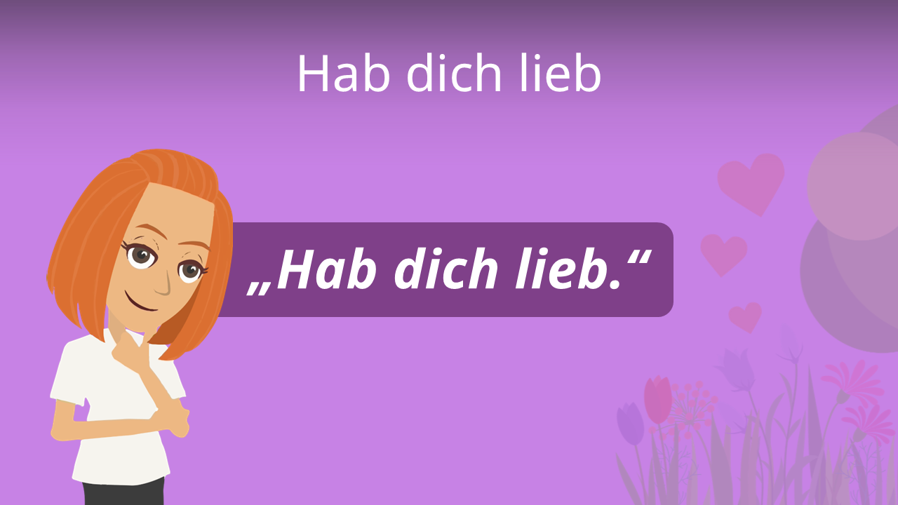 Hab dich lieb • Was bedeutet das? · [mit Video]
