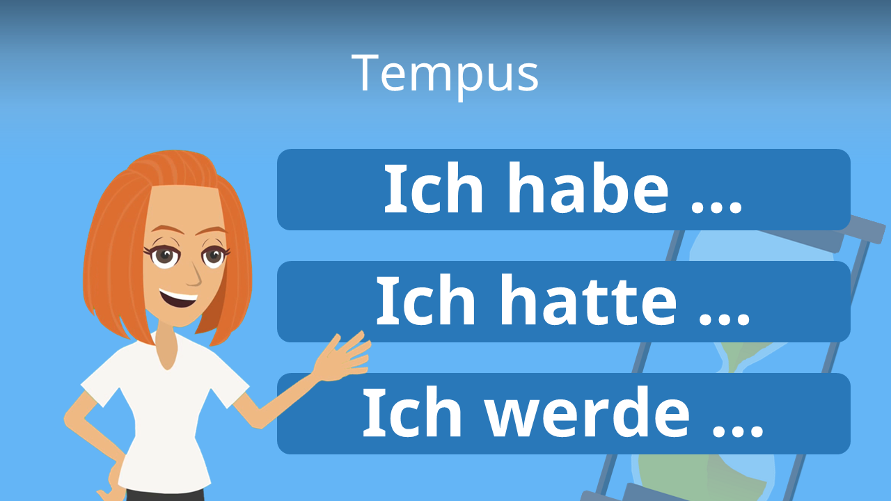 Tempus (Zeitformen) • einfach erklärt · [mit Video]