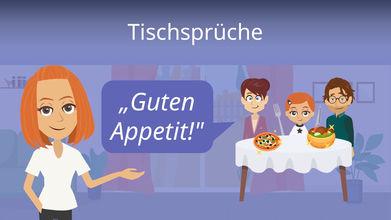 25 Tischsprüche, die Spaß machen! · [mit Video]