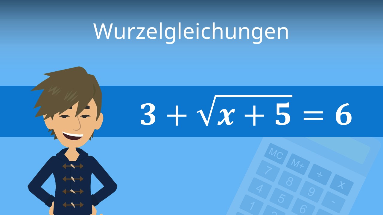 Wurzelgleichungen • Wurzel auflösen einfach erklärt · [mit Video]