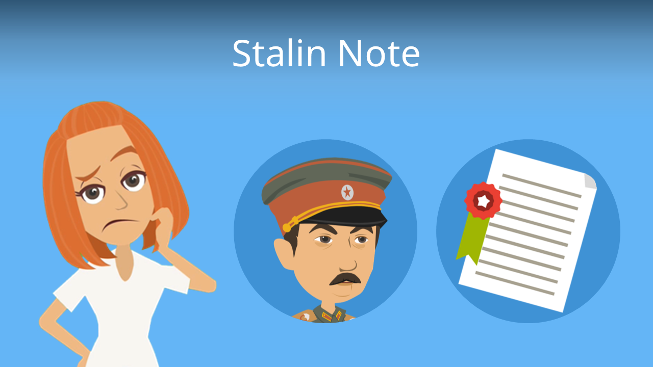 Stalin Note • Chance oder Täuschung? · [mit Video]
