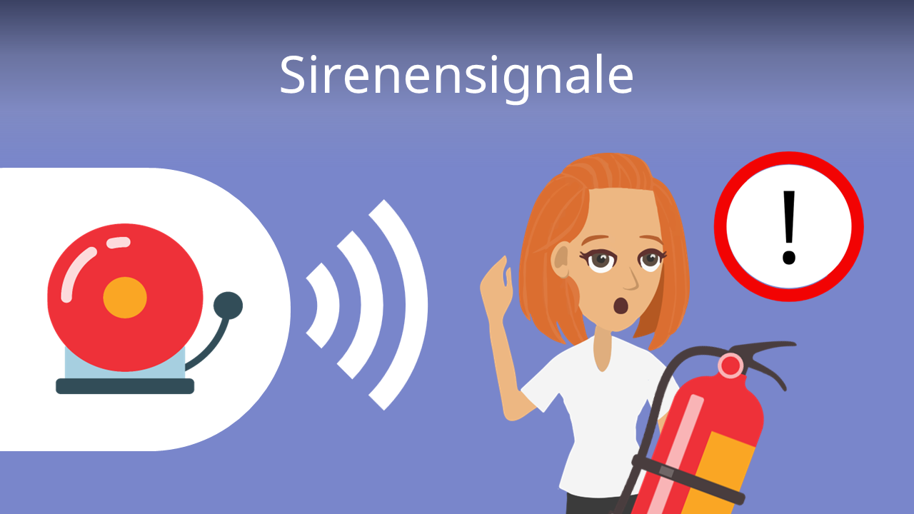 Sirenensignale • Alarmsignale und ihre Bedeutung · [mit Video]