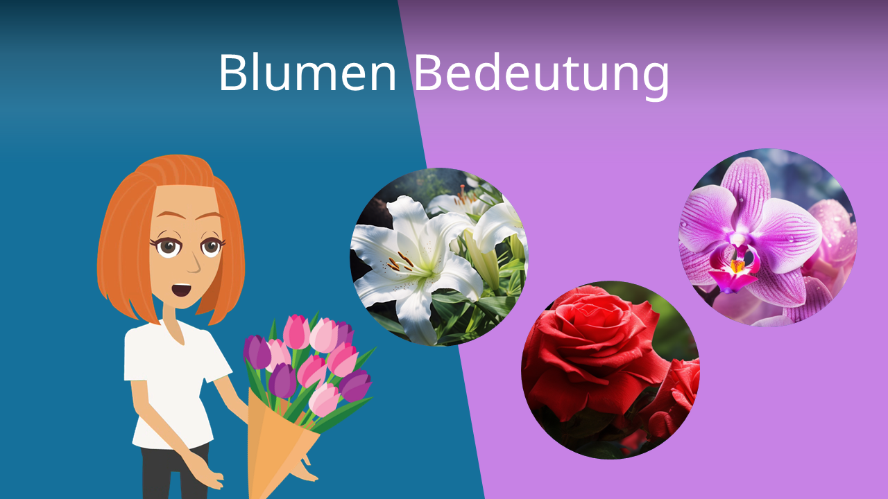 Blumensprache • Die Bedeutung von Blumen · [mit Video]