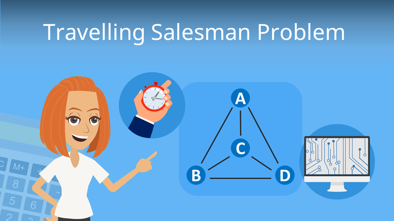 Travelling Salesman Problem • einfach erklärt · [mit Video]