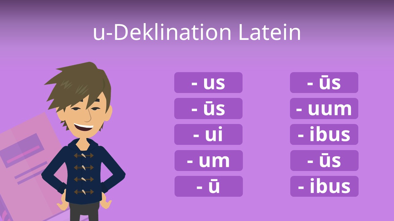 u-Deklination Latein • Tabelle & Beispielwörter · [mit Video]