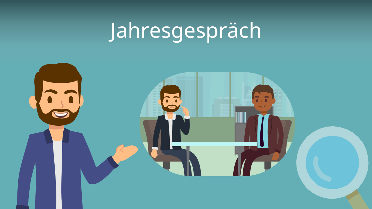 Jahresgespräch • Leitfaden für Vorgesetzte & Mitarbeiter · [mit Video]
