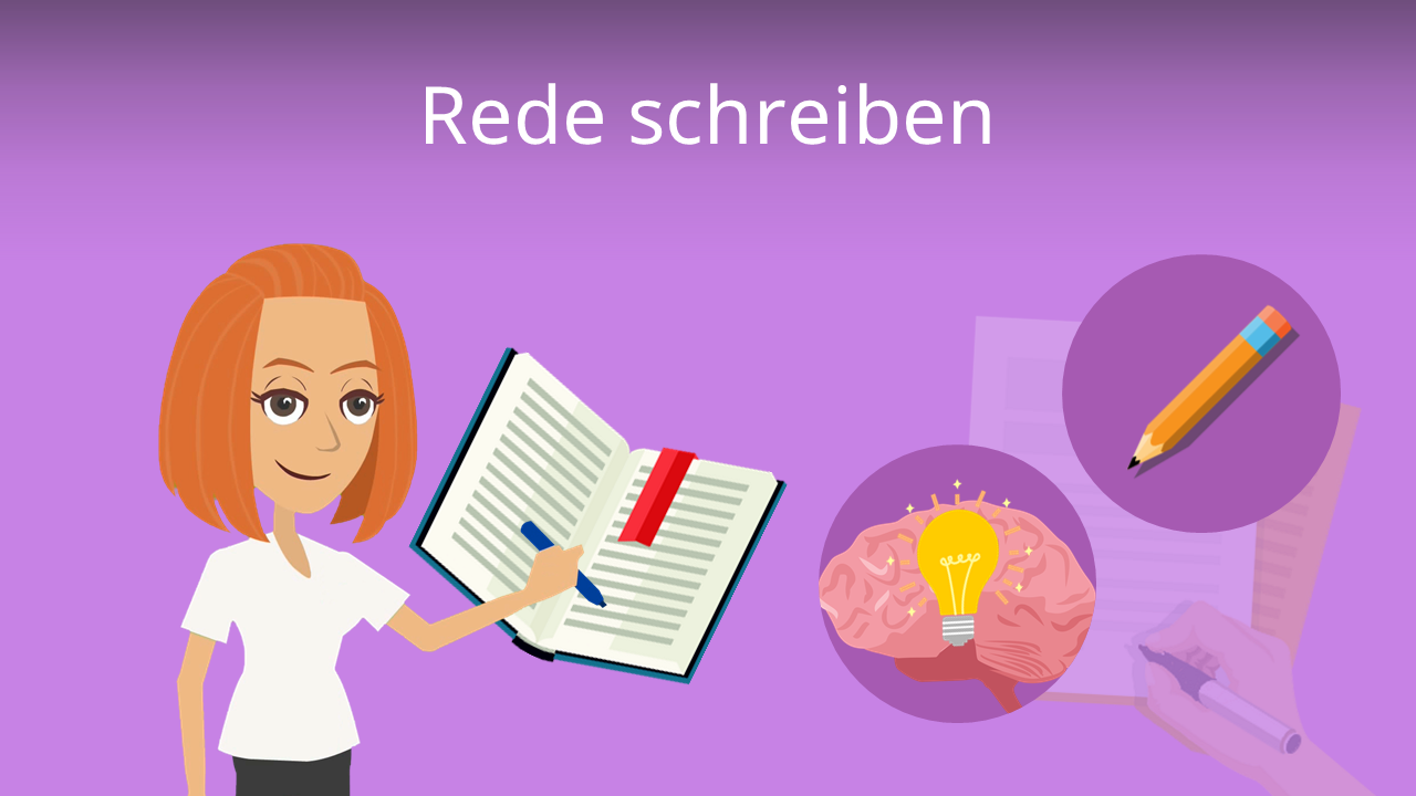 Rede schreiben • Aufbau, Tipps & Beispiele · [mit Video]