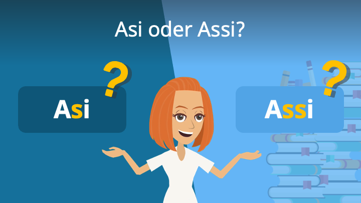 Asi oder Assi? • richtige Schreibweise · [mit Video]