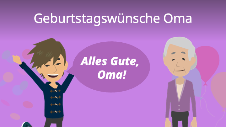 Geburtstagswnsche Fr Oma