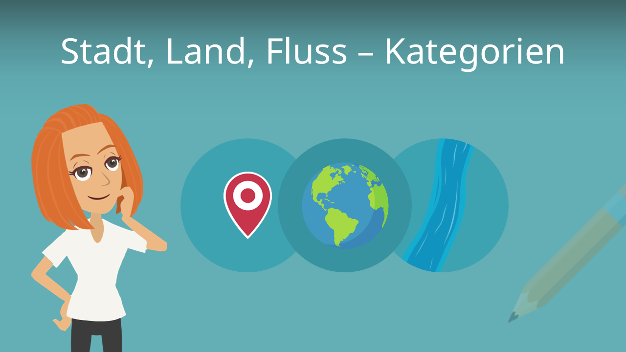 Stadt, Land, Fluss • 99 Kategorien · [mit Video]