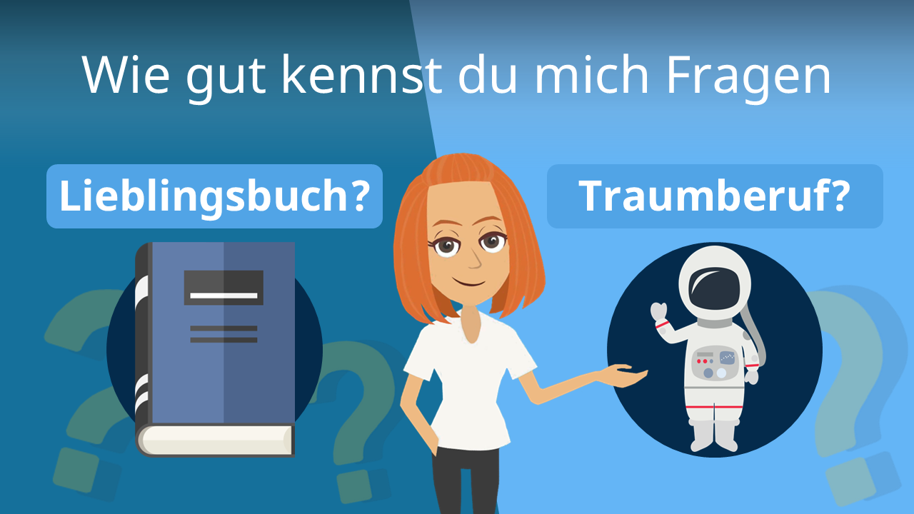 Wie gut kennst du mich Fragen • 100+ Fragen · [mit Video]