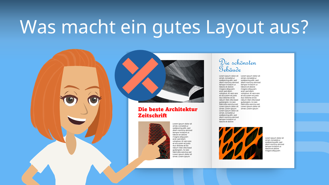 Was macht ein gutes Layout aus? • Erklärung · [mit Video]