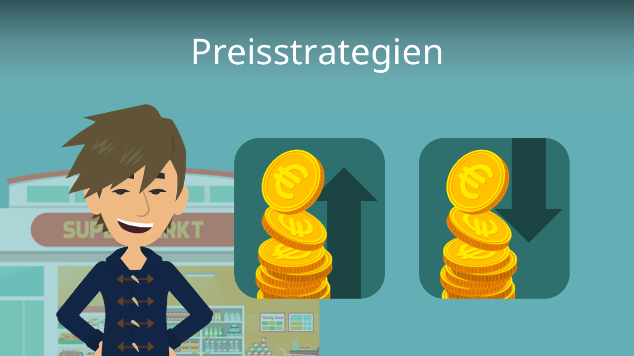 Preisstrategien • Definition, Arten und Beispiele · [mit Video]