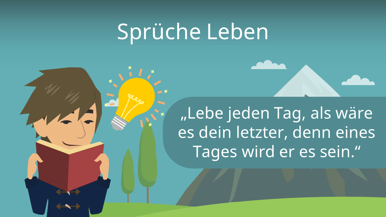 150+ Sprüche und Weisheiten über das Leben · [mit Video]