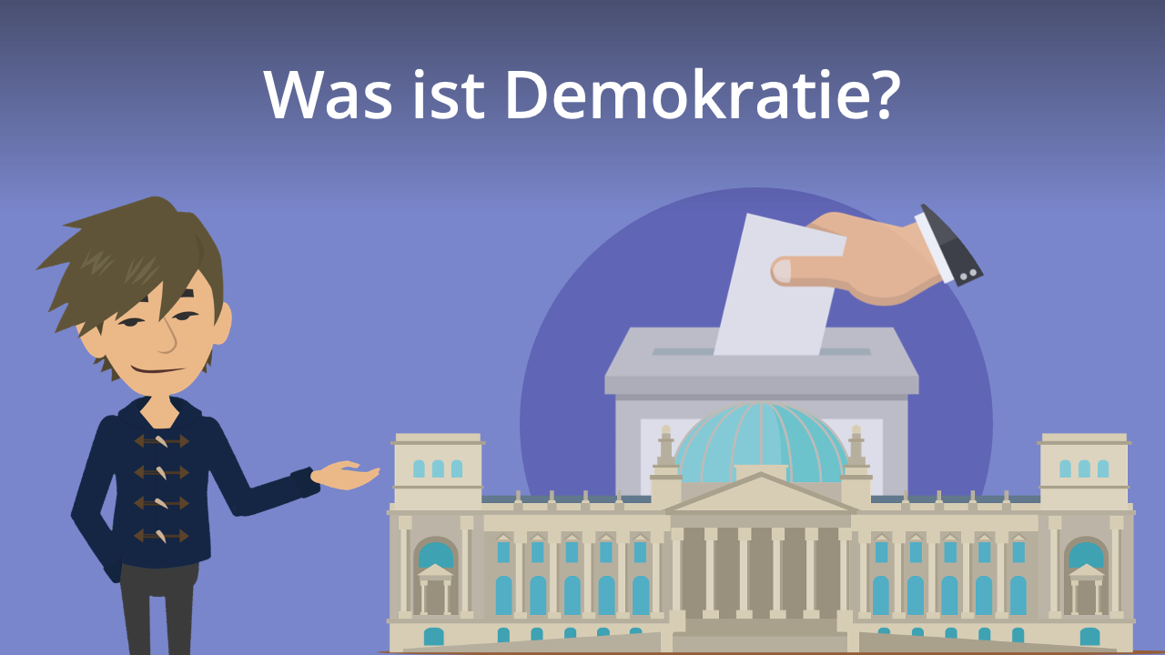 Was ist Demokratie? • einfach erklärt · [mit Video]