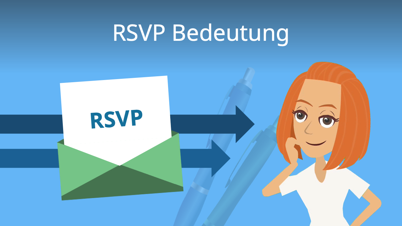 RSVP • Bedeutung der Abkürzung · [mit Video]