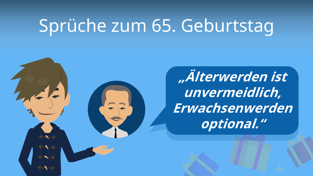 Stilvolle Sprüche 65 Geburtstag Lustig Ebenbild