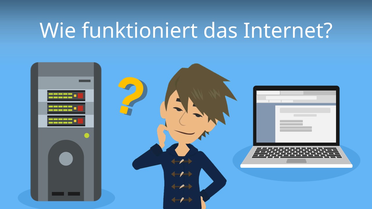 Wie funktioniert das Internet? • einfach erklärt · [mit Video]