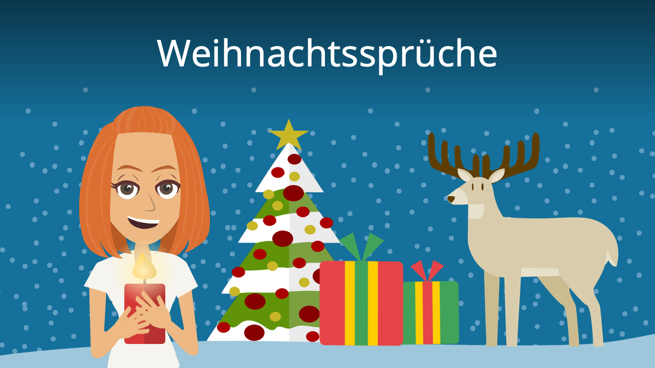 50+ besondere Weihnachtssprüche zum Fest · [mit Video]