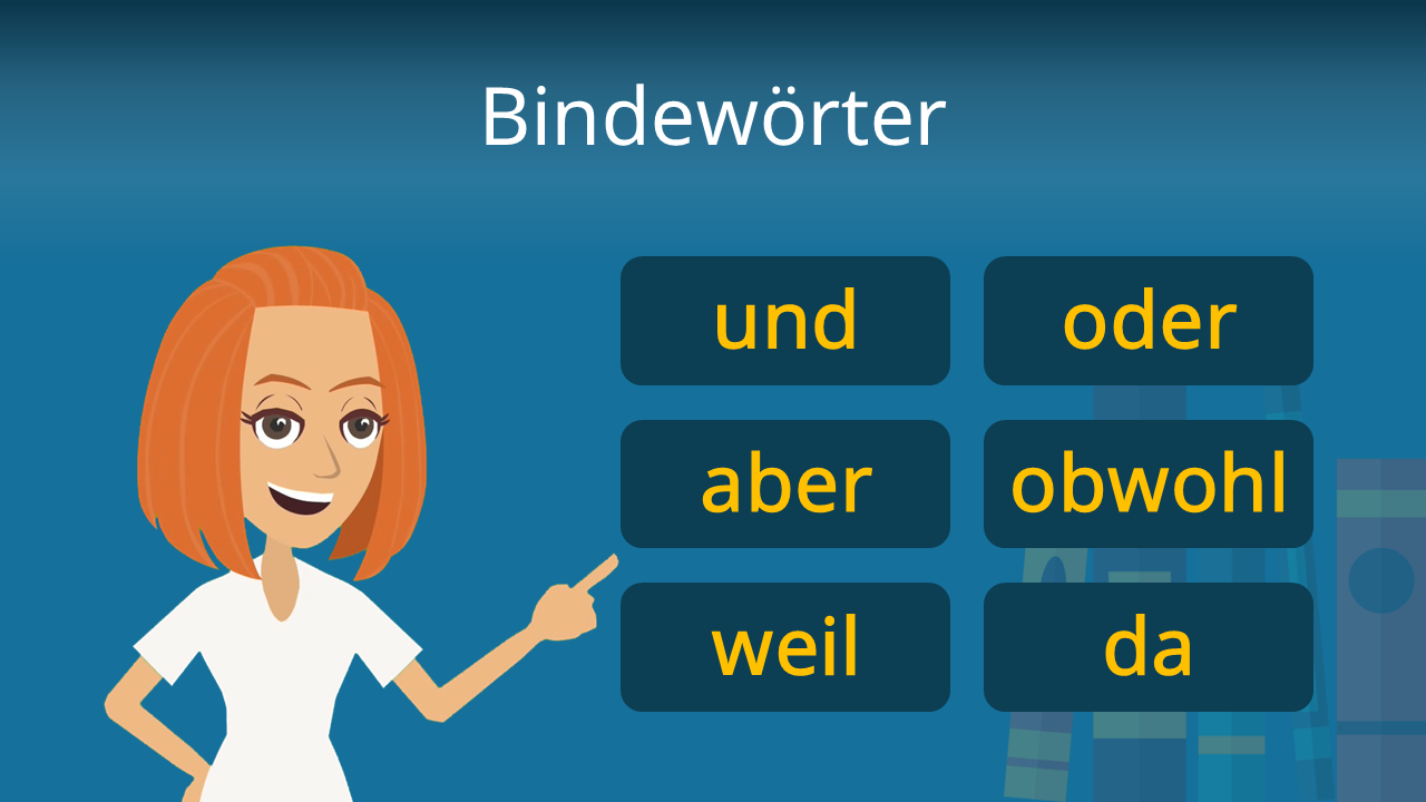 Was sind Bindewörter? • mit vielen Beispielen einfach erklärt · [mit Video]